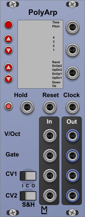 VCV Library - ML Modules Arpeggiator